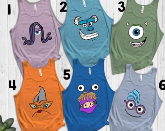 Monster Tank Top - Etsy