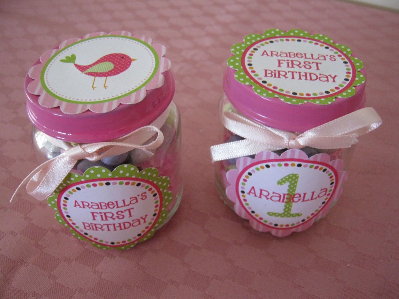 Sweet Tweet Birdie First Birthday Pink & Green Printable - Etsy