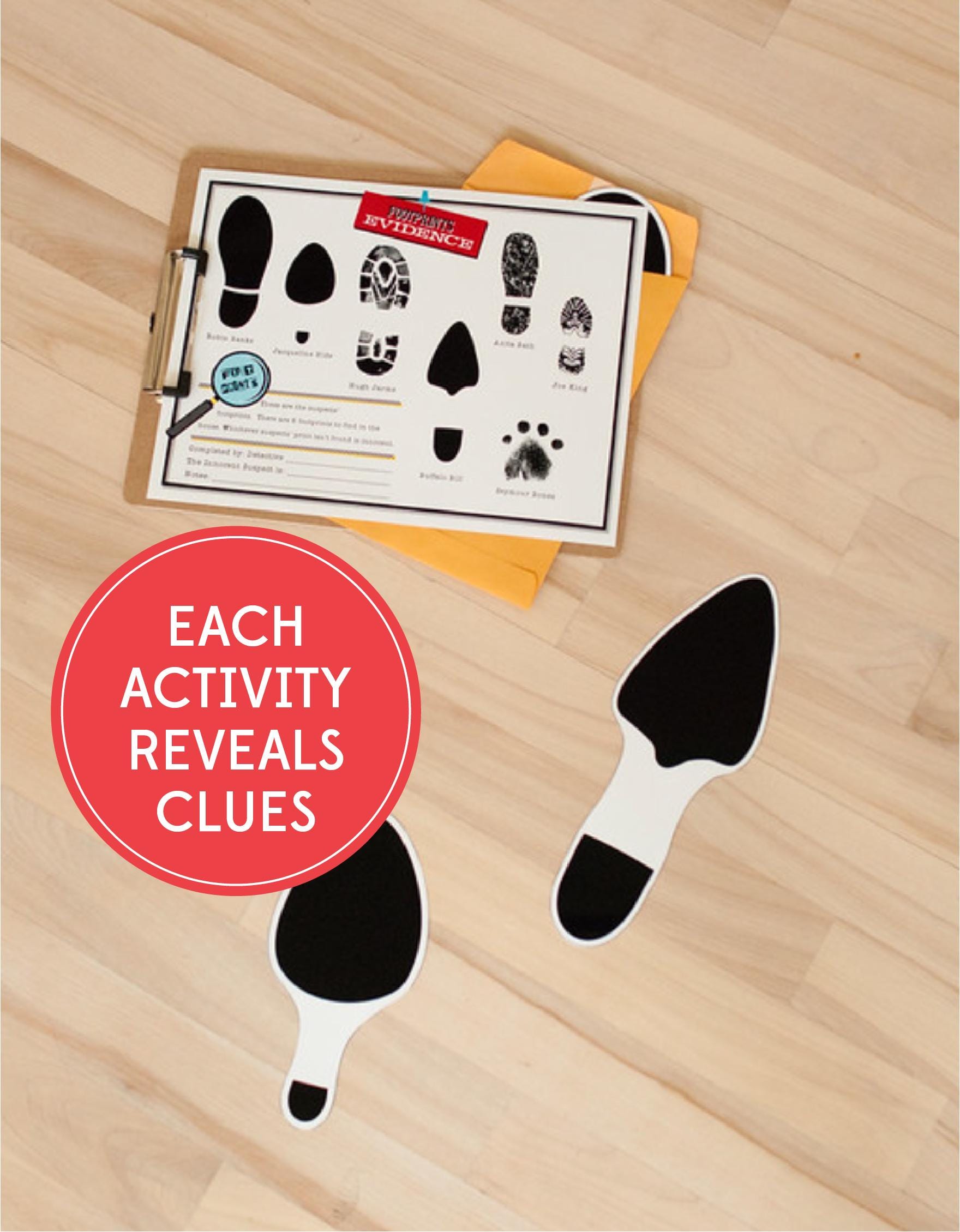 Detective Mystery Party Game Printable – Sleuth Clues, Suspect Profiles ...