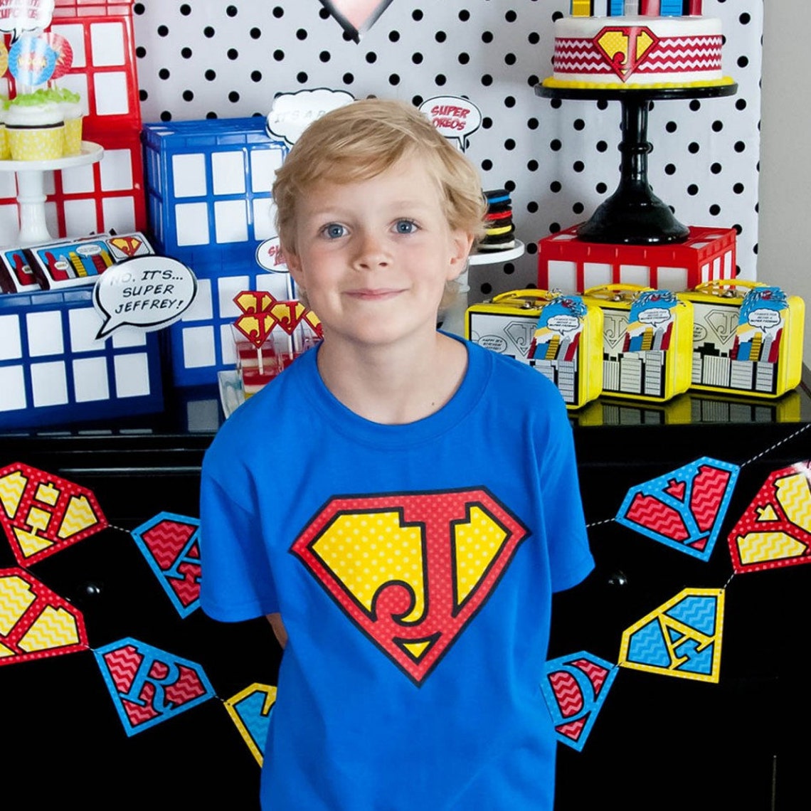 Super Hero Comic Book Initial Emblem Set (full Alphabet) - Printable ...