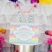 Chevron Rainbow Arts & Crafts Birthday - Printable Customized ...