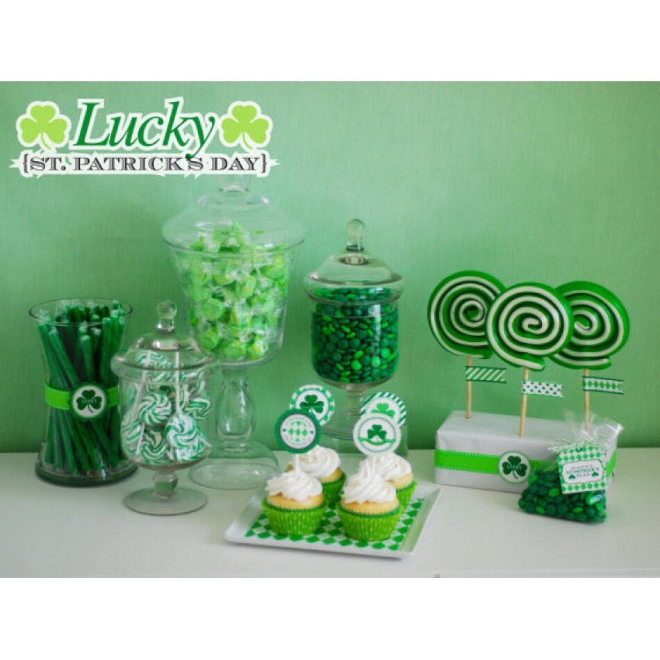 Lucky St. Patrick's Day Party Printables Printable DIY | Etsy
