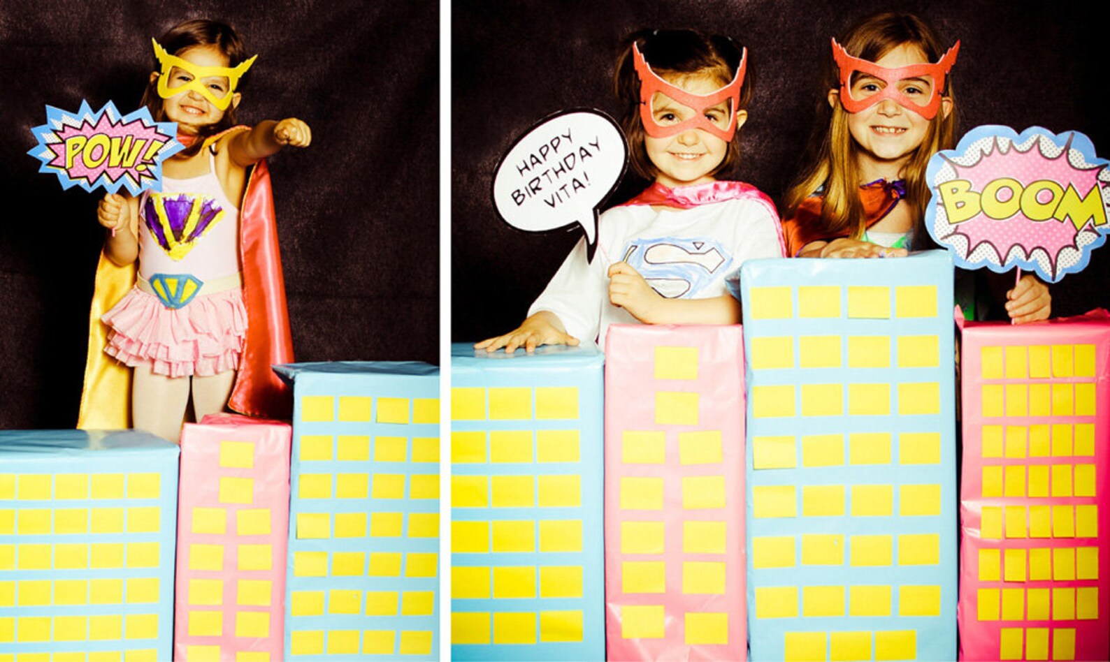 Super Hero Photo Booth Signs Superhero Photobooth Signs Boom | Etsy