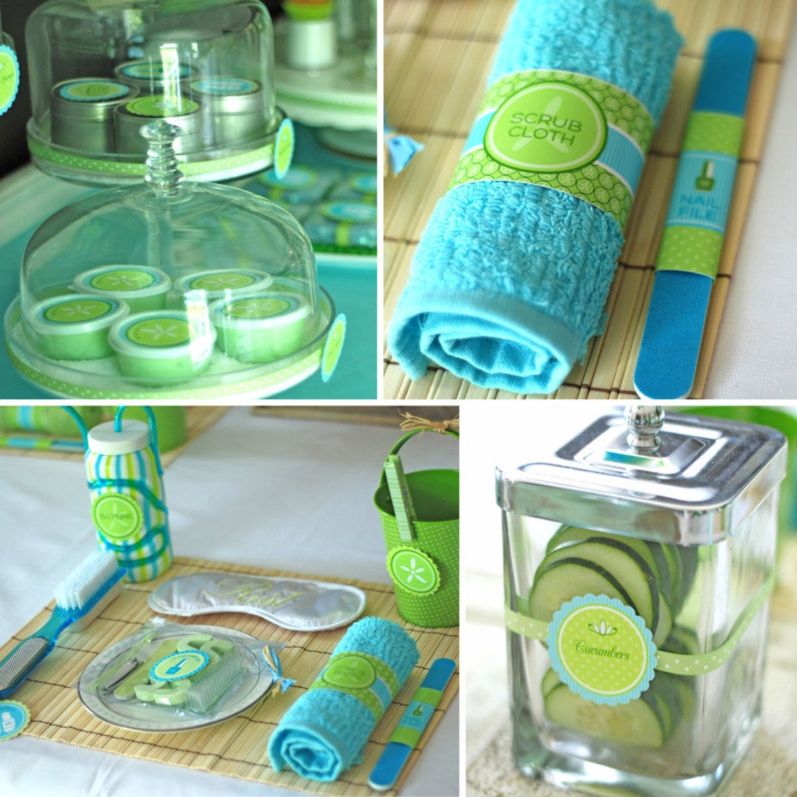 Spa Soiree Pamper Girl Tween Teen Pampering Day at the Spa | Etsy