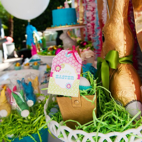 Classic Pastel Easter Party Printables Printable DIY - Etsy