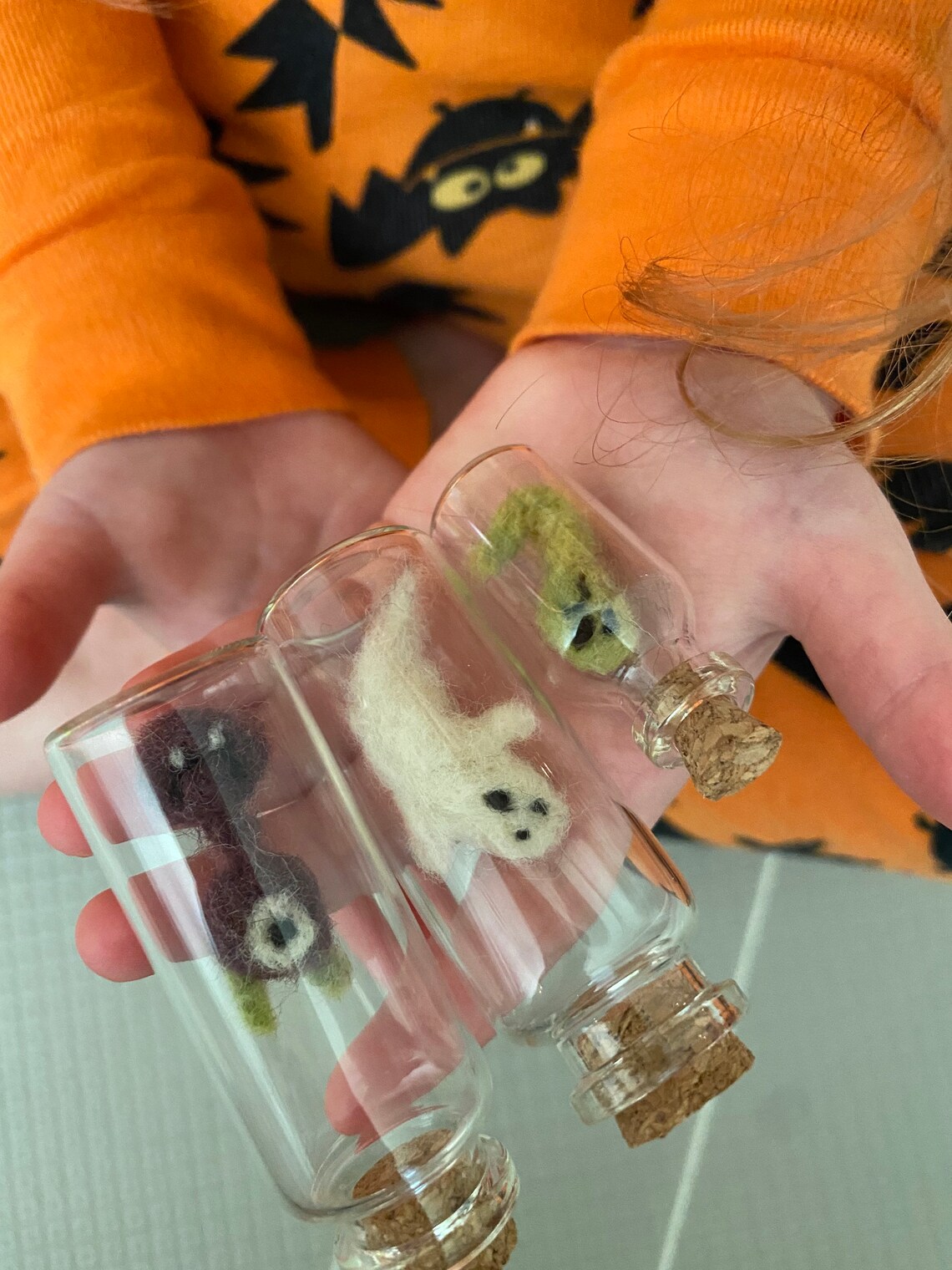 Needle Felted Oddity Jars Ghost in a Jar Alien in a Jar - Etsy