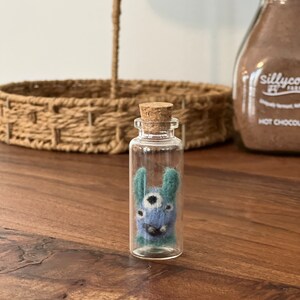 Needle Felted Oddity Jars; Ghost in a Jar; Alien in a Jar; Handmade ...