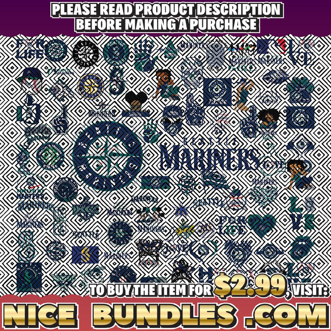 85 Files Seattle-mariners Baseball Team Svg, Seattle-mariners Svg, MLB ...