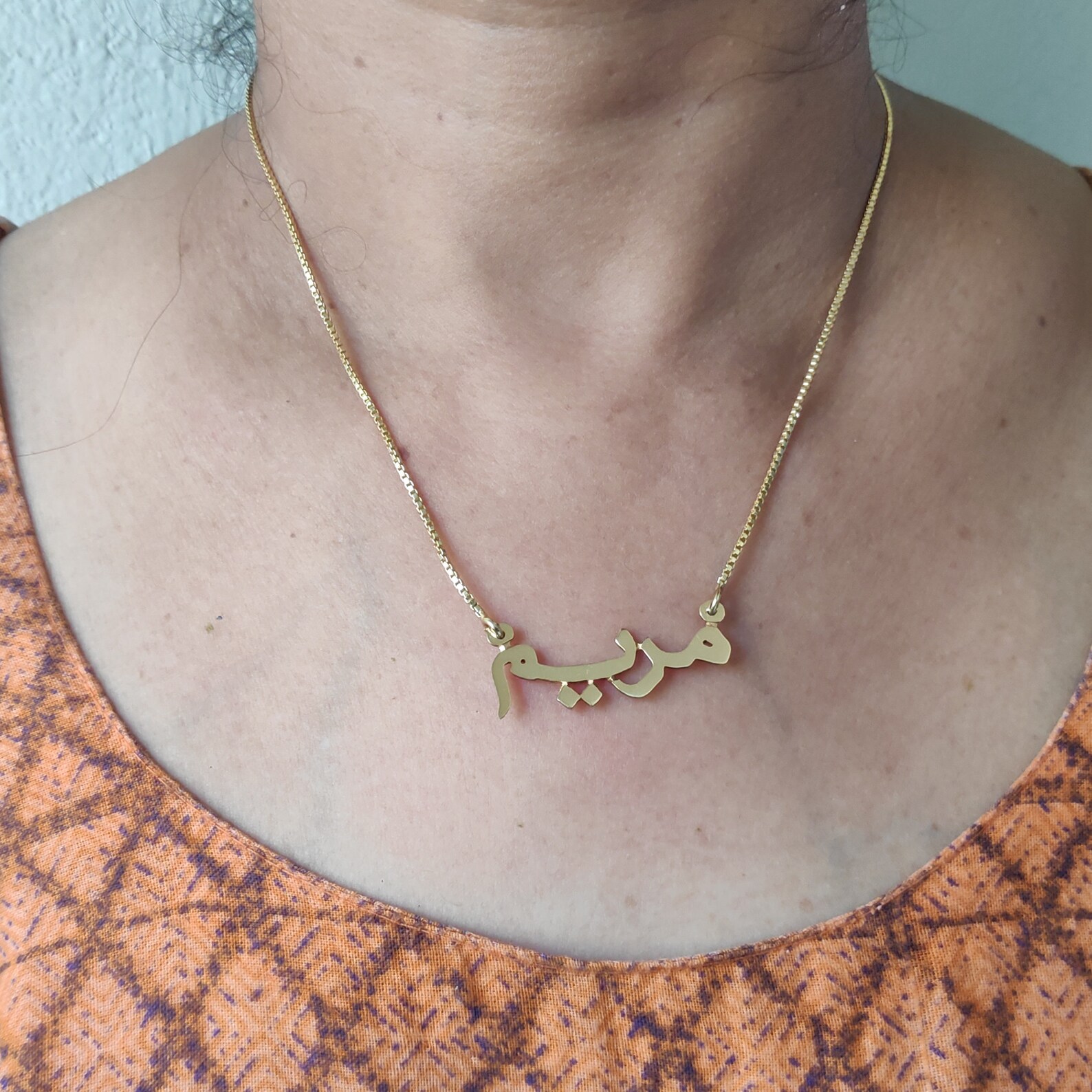 Personalised Gold Plated Handmade Name Necklace with ANY NAME | Etsy