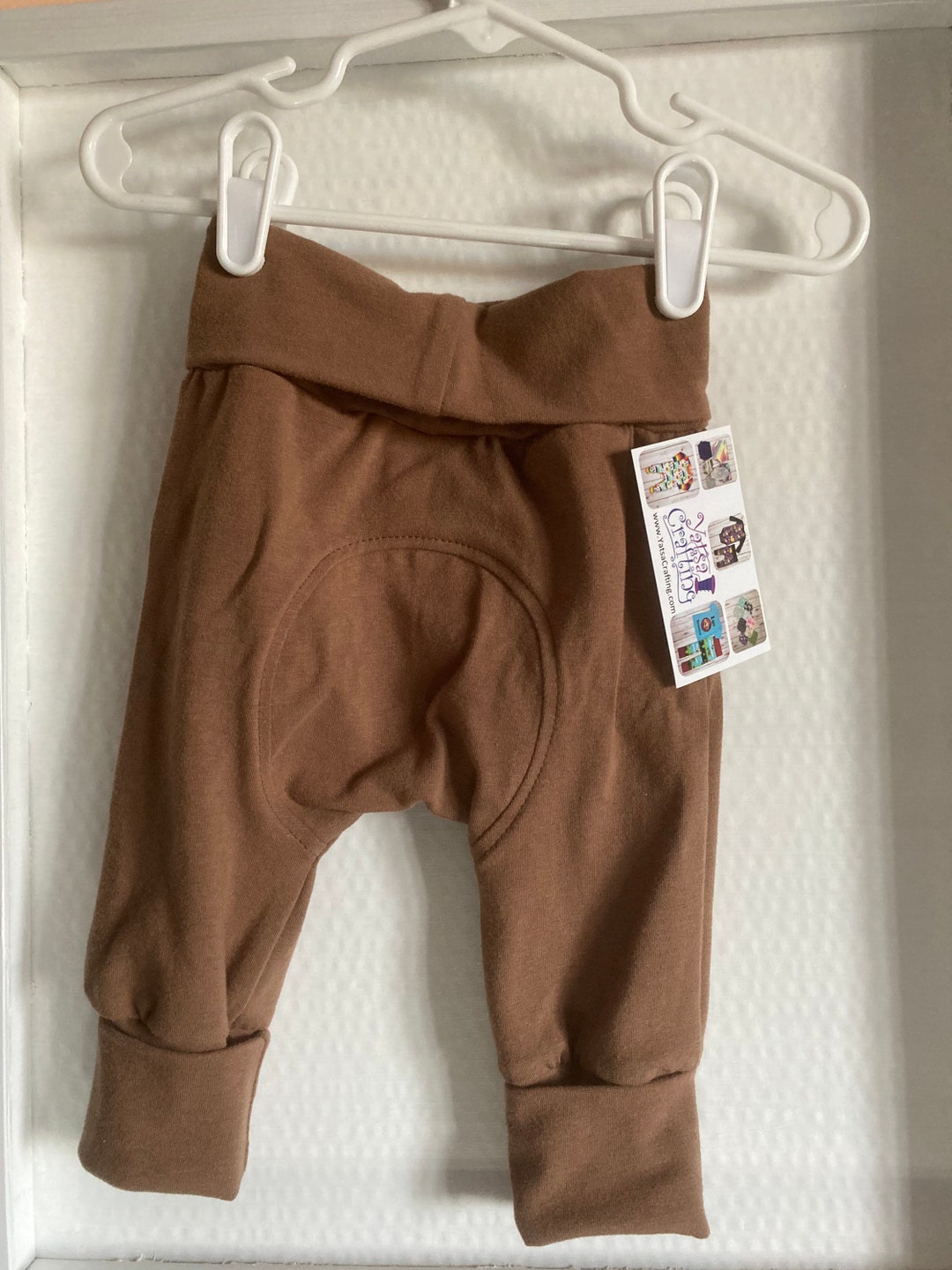 Dark Mocha Miniloone Cloth Diaper Friendly Grow With Me Pants - Etsy