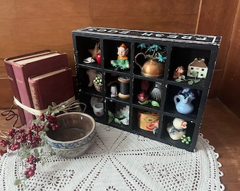 Miniature Collection Assemblage Display Box - Art Box Collection of ...