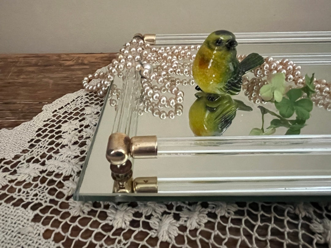 Vintage Vanity Mirror Tray - Vanity Mirror - Etsy