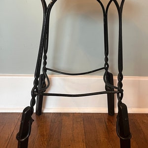 Vintage Metal Ice Cream Shop Stool Vintage Soda Shop Twisted Metal ...