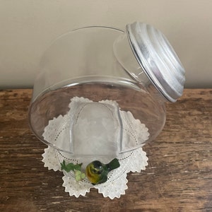 Vintage General Store Candy Jar - Glass Countertop Candy Jar Container ...