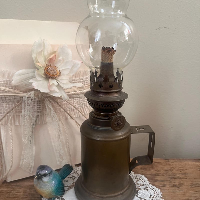 Oil Lamp With Handle - Etsy