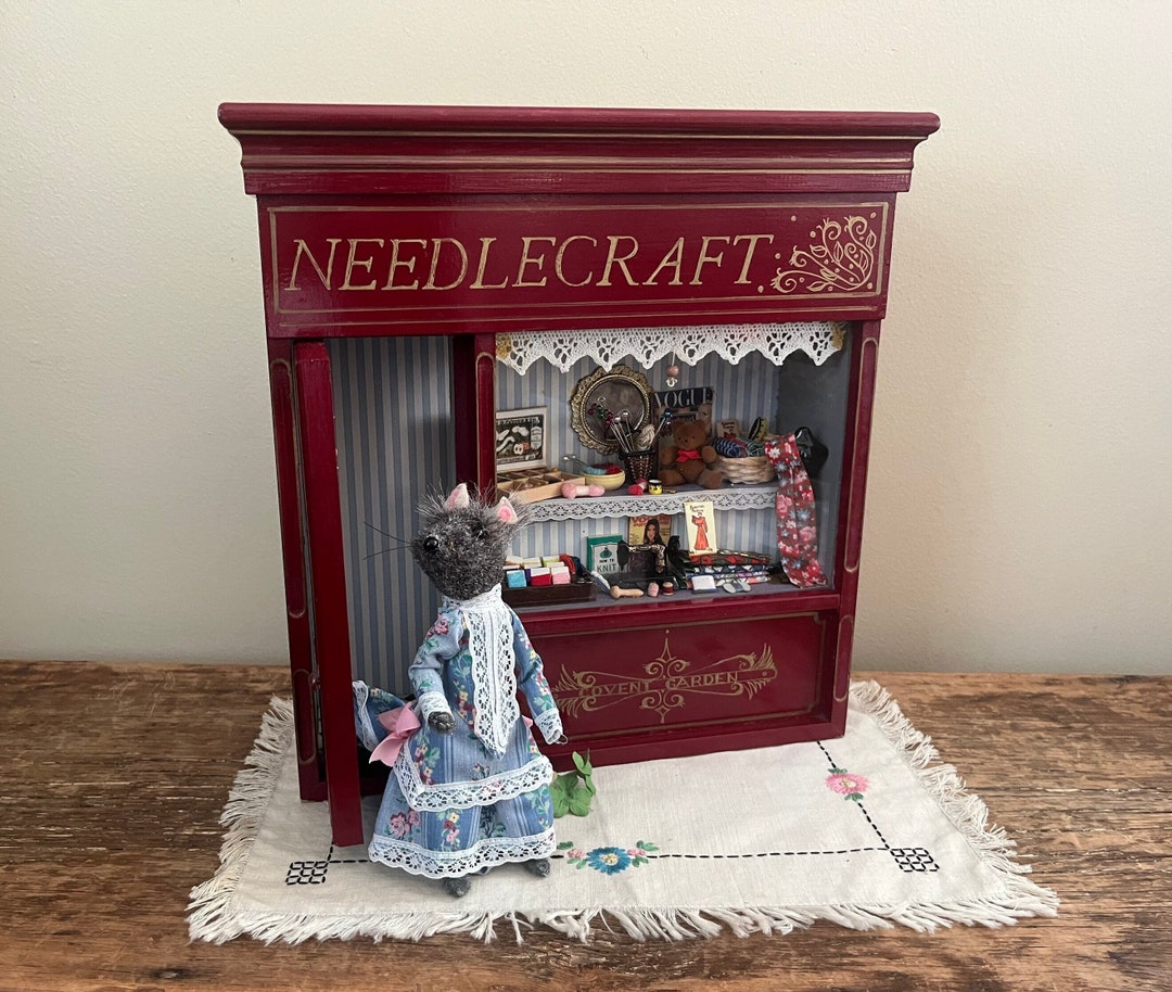Vintage Miniature Store Front Needlecraft Covent Garden London - 1997 ...