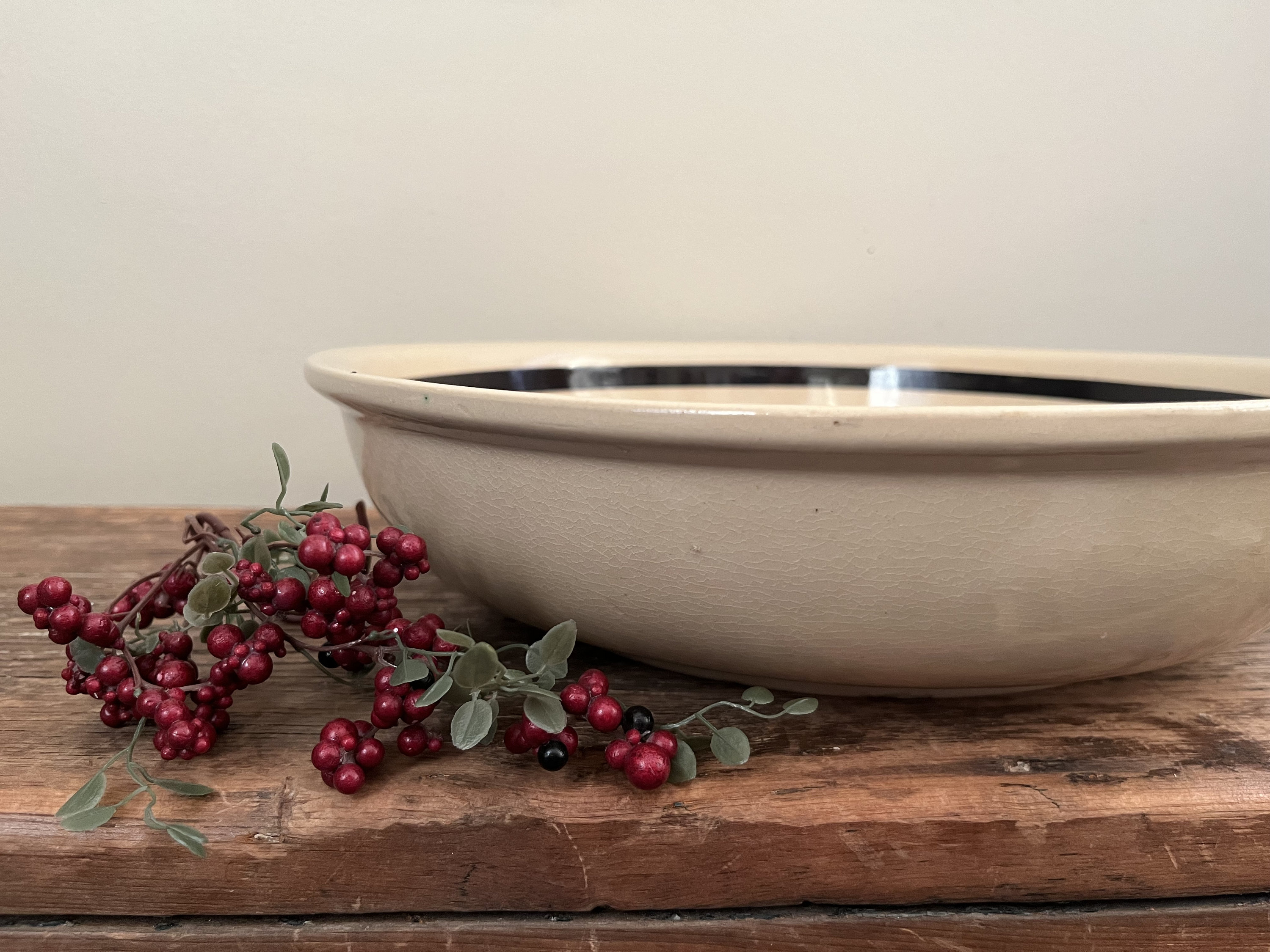 Oven Ware USA Bowl Vintage Farmhouse Bowl Mixing Bowl Serving Bowl ...