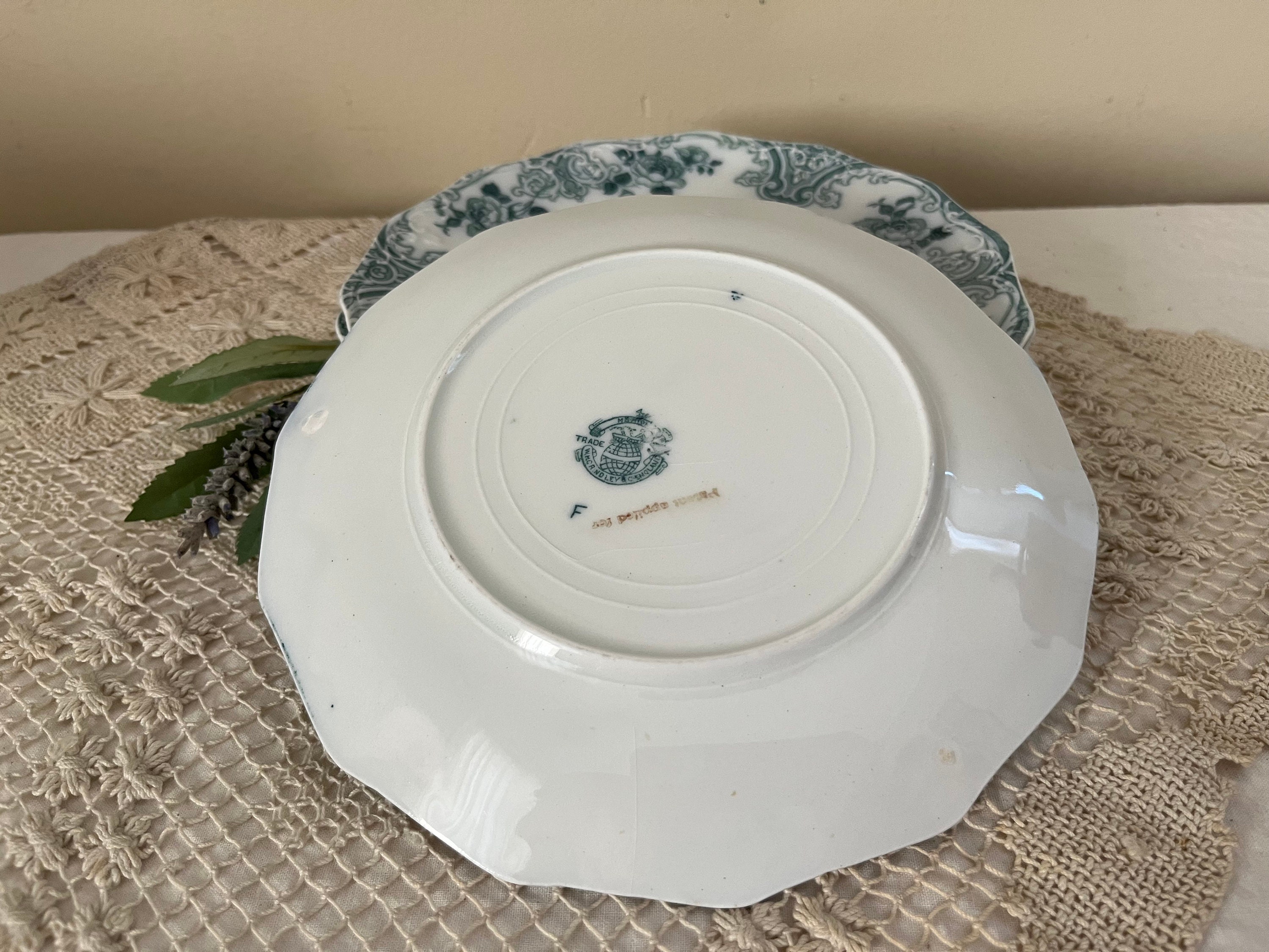 Set of 18 Vintage W.H. Grindley Pieces Berry Bowls 6.5 and 7.5 Plates ...