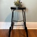 Vintage Metal Ice Cream Shop Stool Vintage Soda Shop Twisted Metal ...