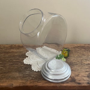 Vintage General Store Candy Jar - Glass Countertop Candy Jar Container ...