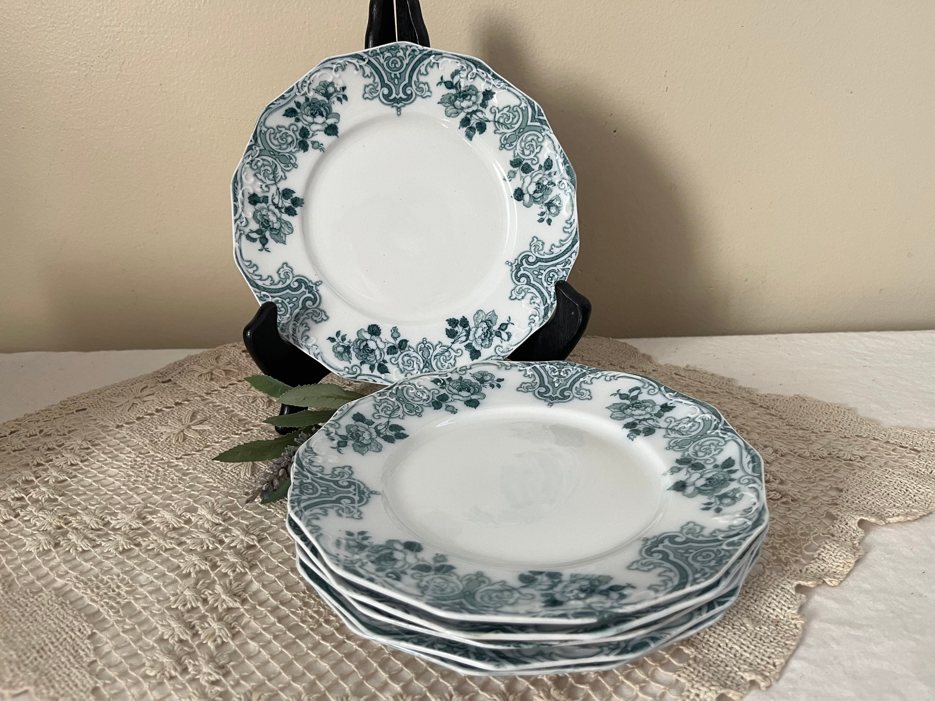 Set of 18 Vintage W.H. Grindley Pieces Berry Bowls 6.5 and 7.5 Plates ...