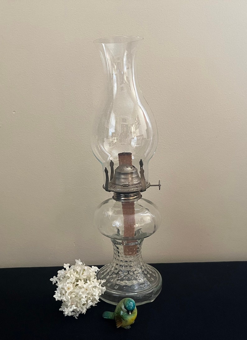 Vintage Lamp Light Farms Oil Lamp Double Oil Reservoir Made in Austria ...