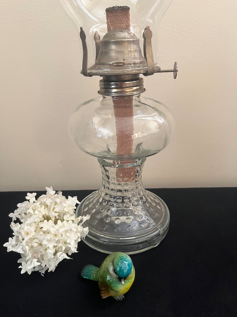 Vintage Lamp Light Farms Oil Lamp Double Oil Reservoir Made in Austria ...