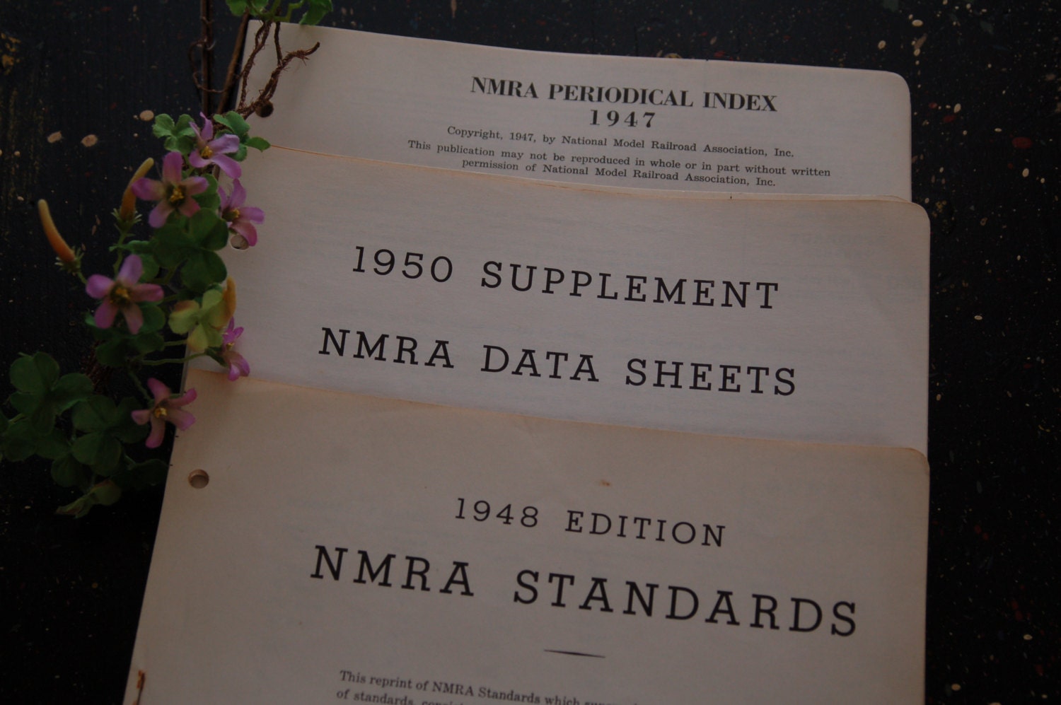 NMRA Model Railroad Standards Data Sheets Periodical Index - Etsy