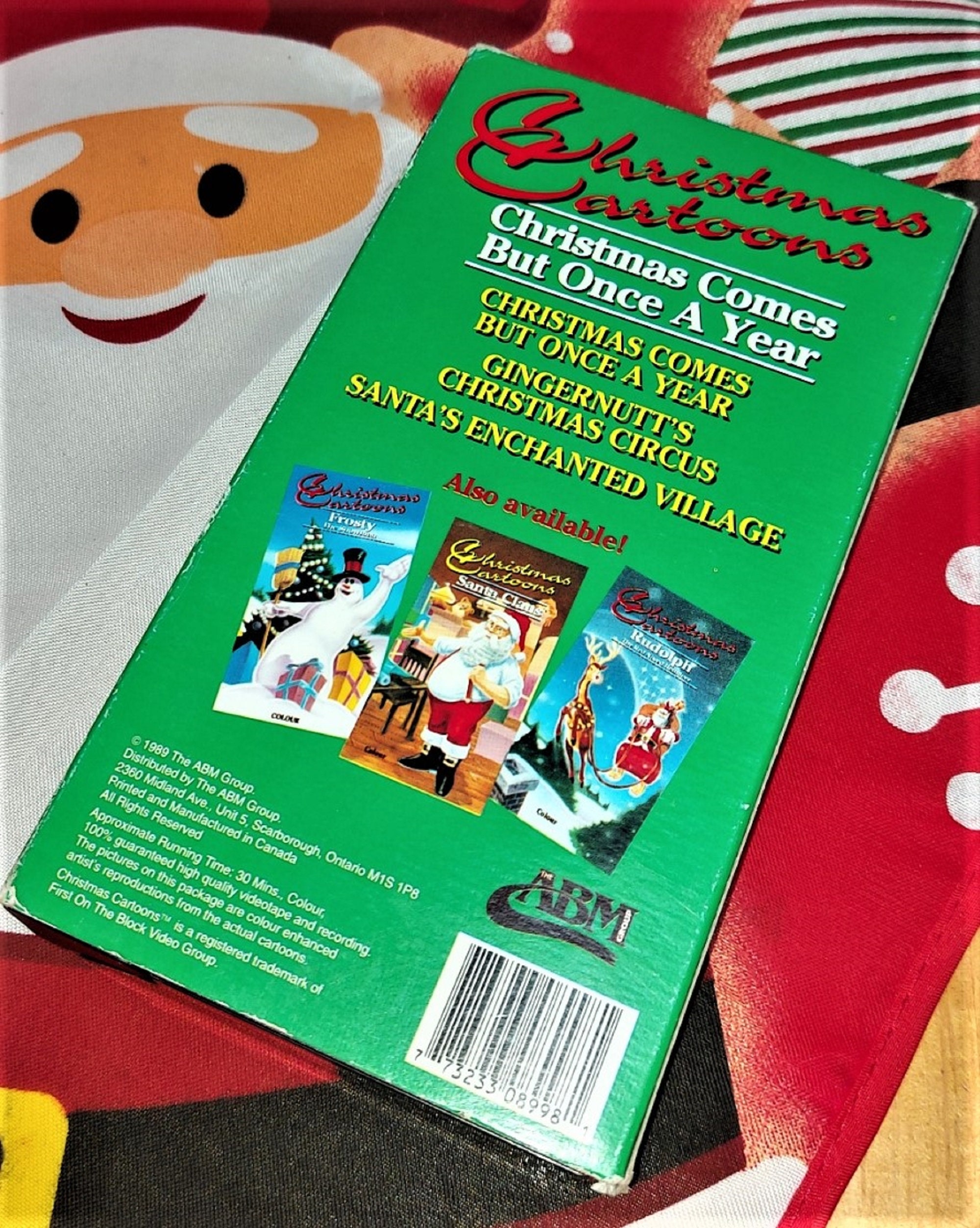 Christmas Cartoons Christmas Comes but Once A Year VHS Tape Vol. 2-8998 ...