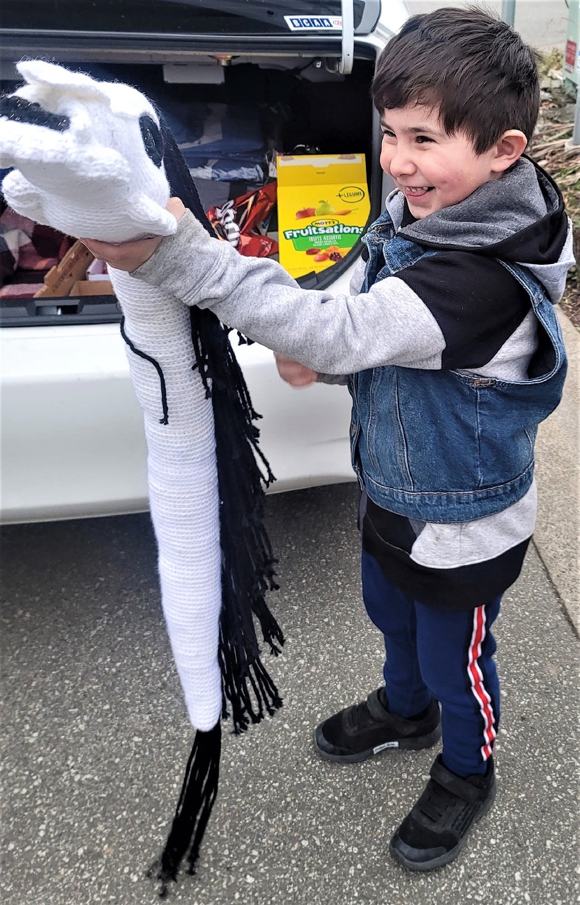 Fan Made 2 Crocheted Happy the Friendly Long Horse Unique or Slippery ...