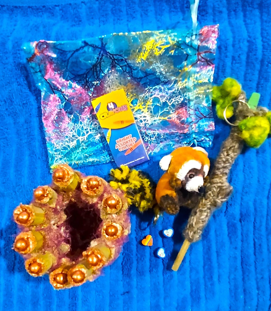 Hun-ho the Red Panda With Pencil Cup - Etsy