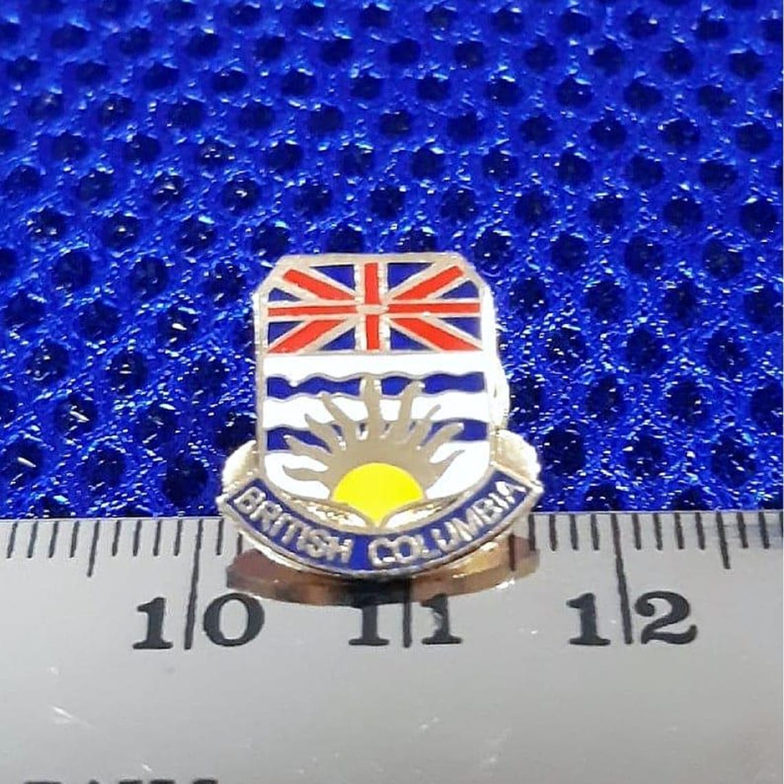 Classic-“british Columbia Provincial Shield” Lapel Pin - Etsy Canada