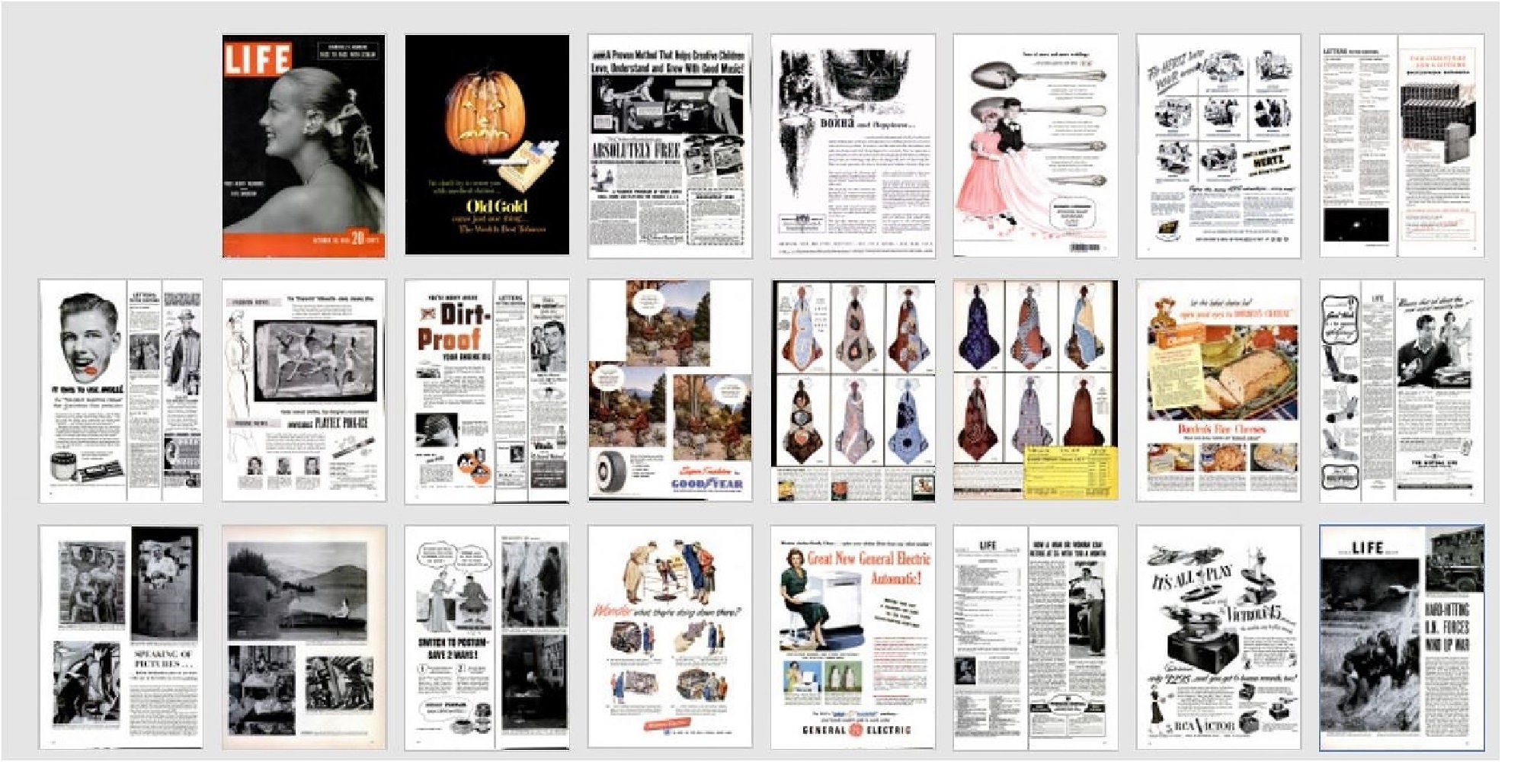 RARE Over 70 Years Old Life Magazine October 30 1950 - Etsy Canada