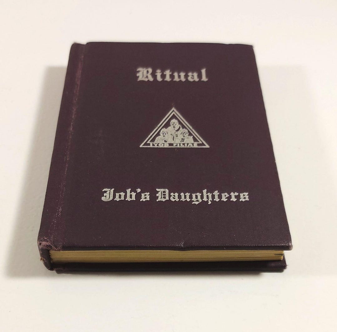 Ritual of the International Order of Job's Daughters (1975) - Etsy