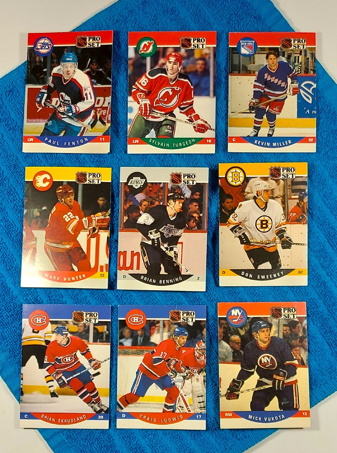 1990 Pro Set Hockey Trading Cards 555 - Etsy