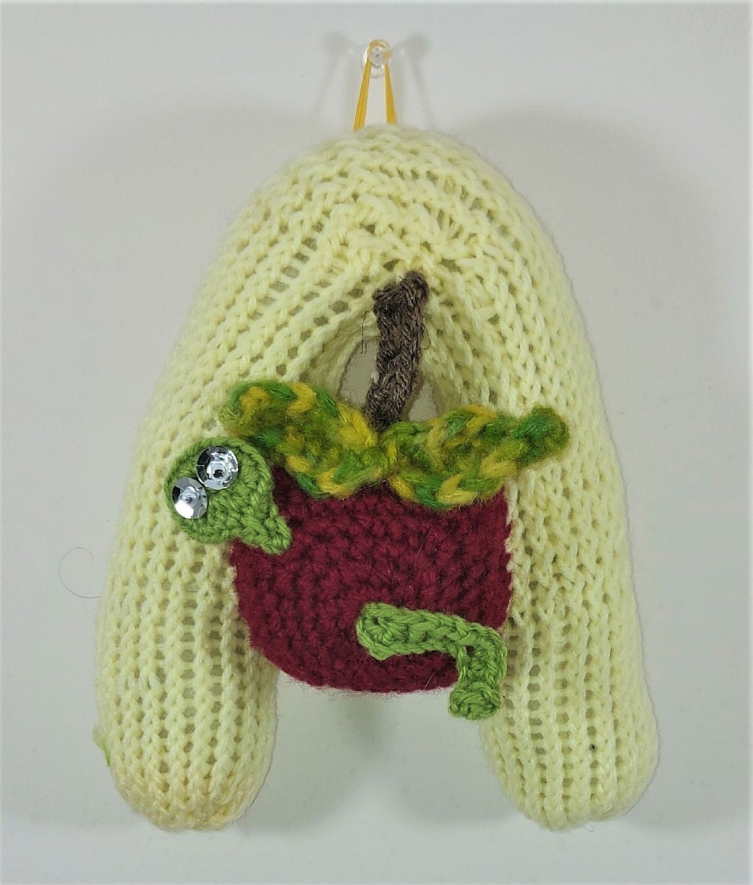 Letter A - ABC Crocheted Knitted and Loomed Plushies by Moma Jo - Etsy