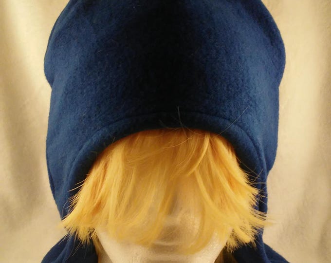 Craig Tucker Earflap Hat With Braids and Pom-poms - Etsy