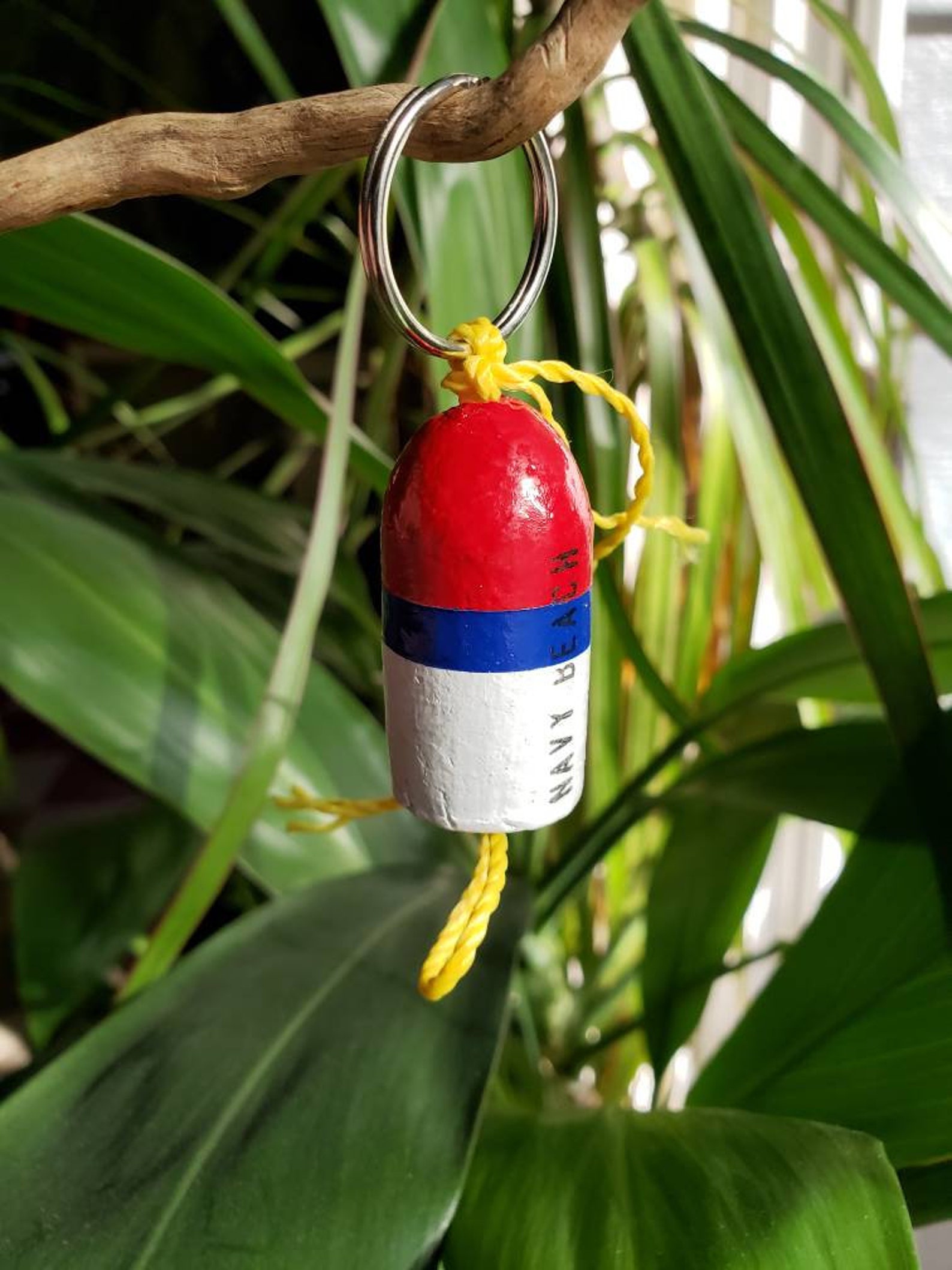 Custom Buoy Keychains Upcycled - Etsy