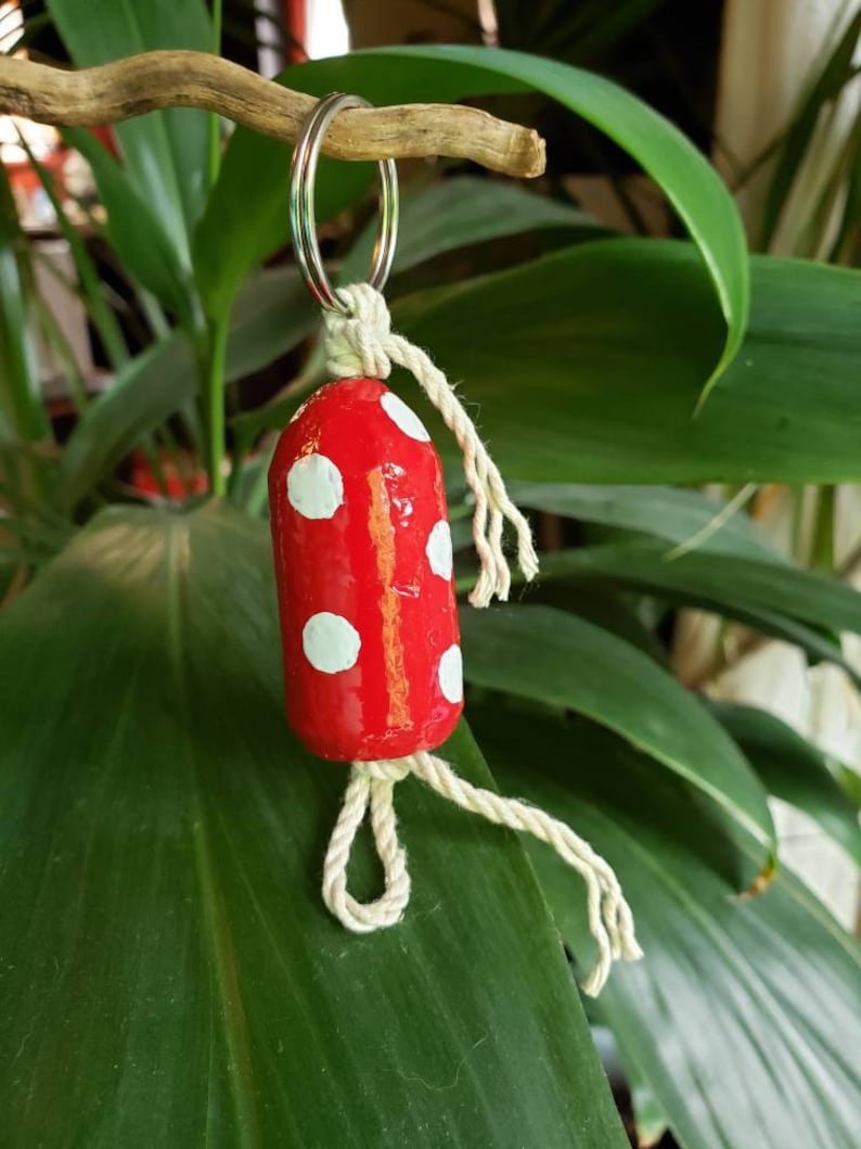 Custom Buoy Keychains Upcycled | Etsy