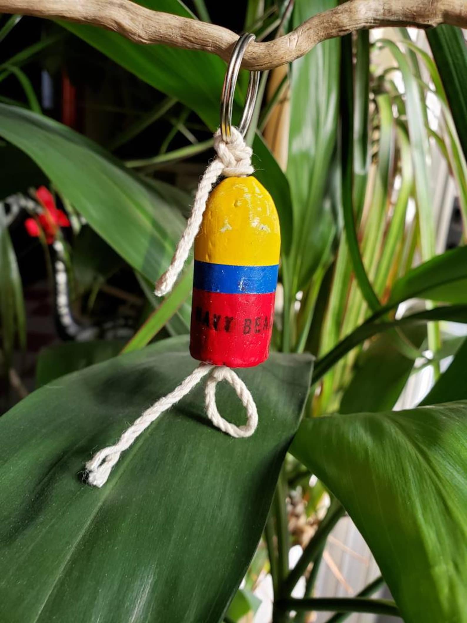 Custom Buoy Keychains Upcycled | Etsy