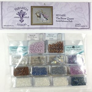 Snow Queen Mirabilia Designs Cross Stitch Pattern/embellishments - Etsy