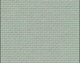 Zweigart Olive Green 18 Count Aida Cross Stitch Fabric Various Size ...