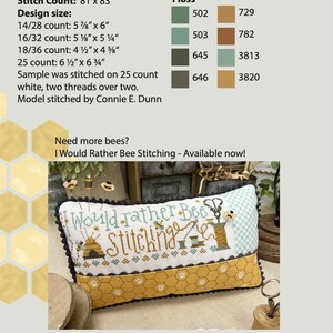 Honeybee Quaker Primrose Cottage Stitches Cross Stitch Pattern - Etsy