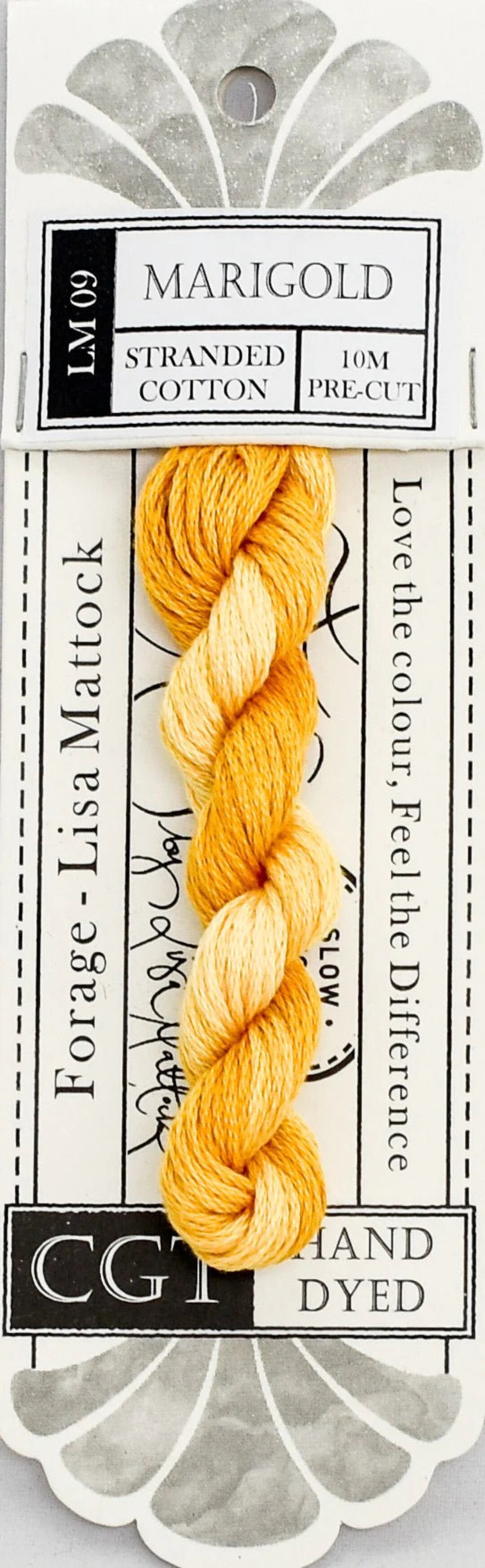 Marigold LM 09 Cottage Garden Threads - Etsy