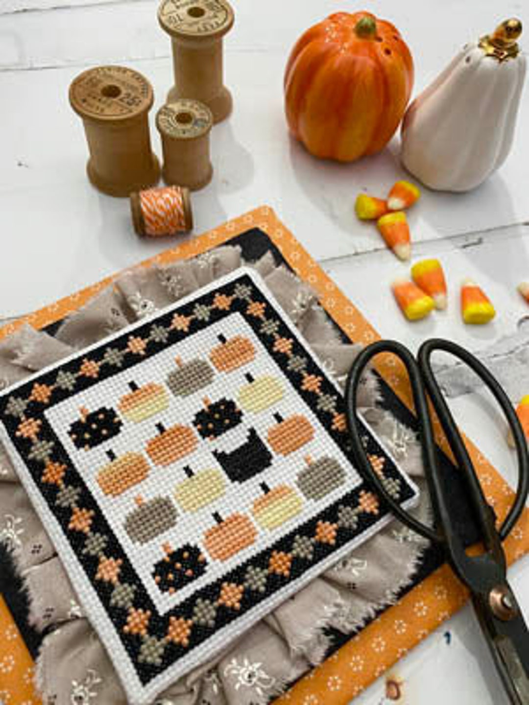 Boo Bash Primrose Cottage Stitches Cross Stitch Patterns - Etsy