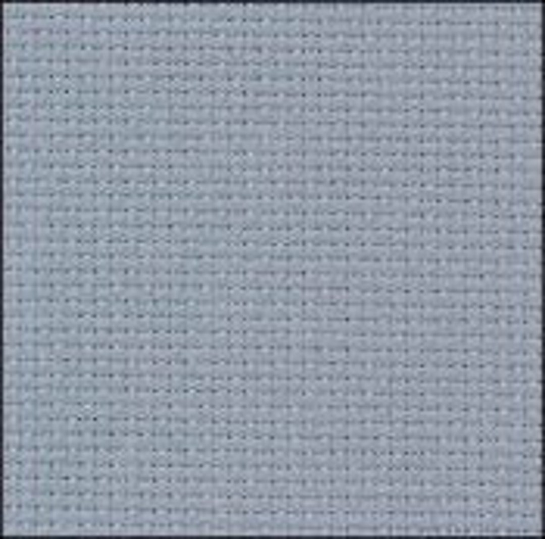 18 Count Aida - Wedgewood Blue Aida Zweigart Cross Stitch Fabric - Etsy
