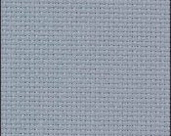 Zweigart Light Blue 18 Count Aida Cross Stitch Fabric Various Size ...