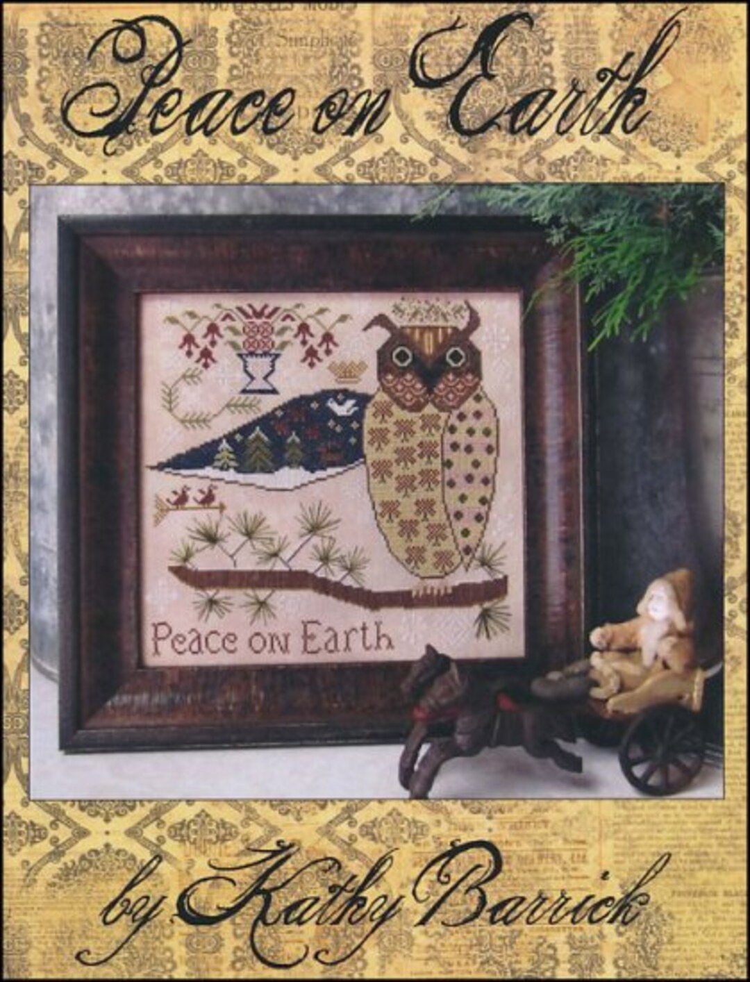 Peace on Earth - Kathy Barrick - Cross Stitch Design - Etsy