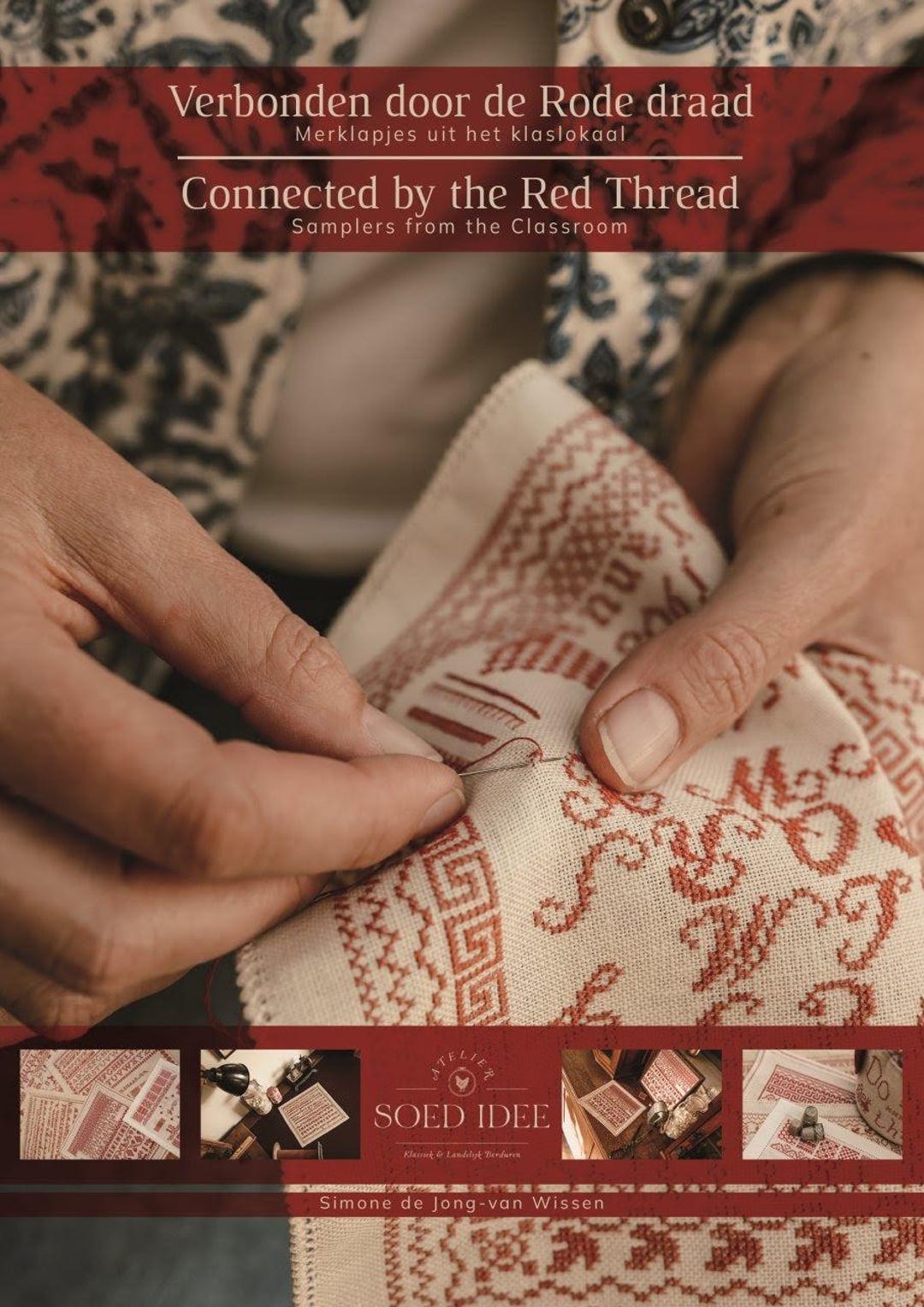 Connected by the Red Thread Book - Atelier Soed Idee - Cross Stitch ...