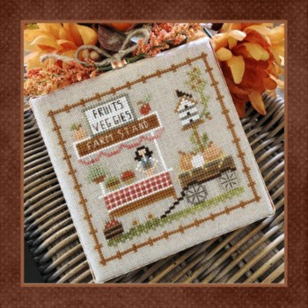 Farm Fresh - Fall on the Farm #1 - Little House Needleworks - Cross ...